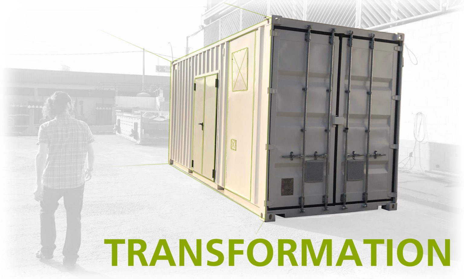 Containerized Hydrogen Fuel Cell Power Plants - Grasshopper Project