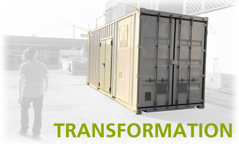 Containerized Hydrogen Fuel Cell Power Plants - Grasshopper Project